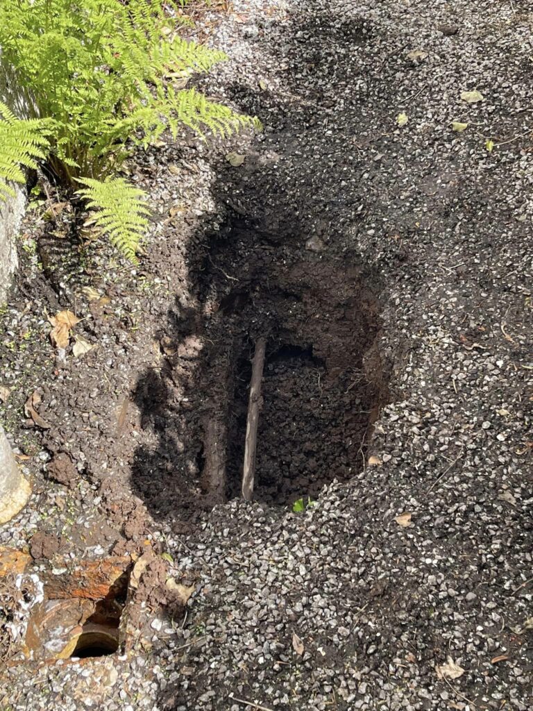 Shallow Drain - JSL Drainage Glasgow